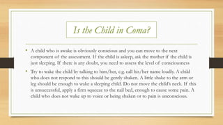 Coma & convulsion | PPT