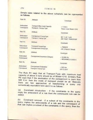 Semantic Query Optimization in Relational Databases | PDF