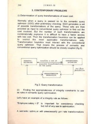 Semantic Query Optimization in Relational Databases | PDF