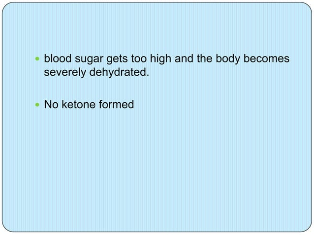 Coma In Diabetic Patient | PPTX | Diabetes | Diseases and Conditions