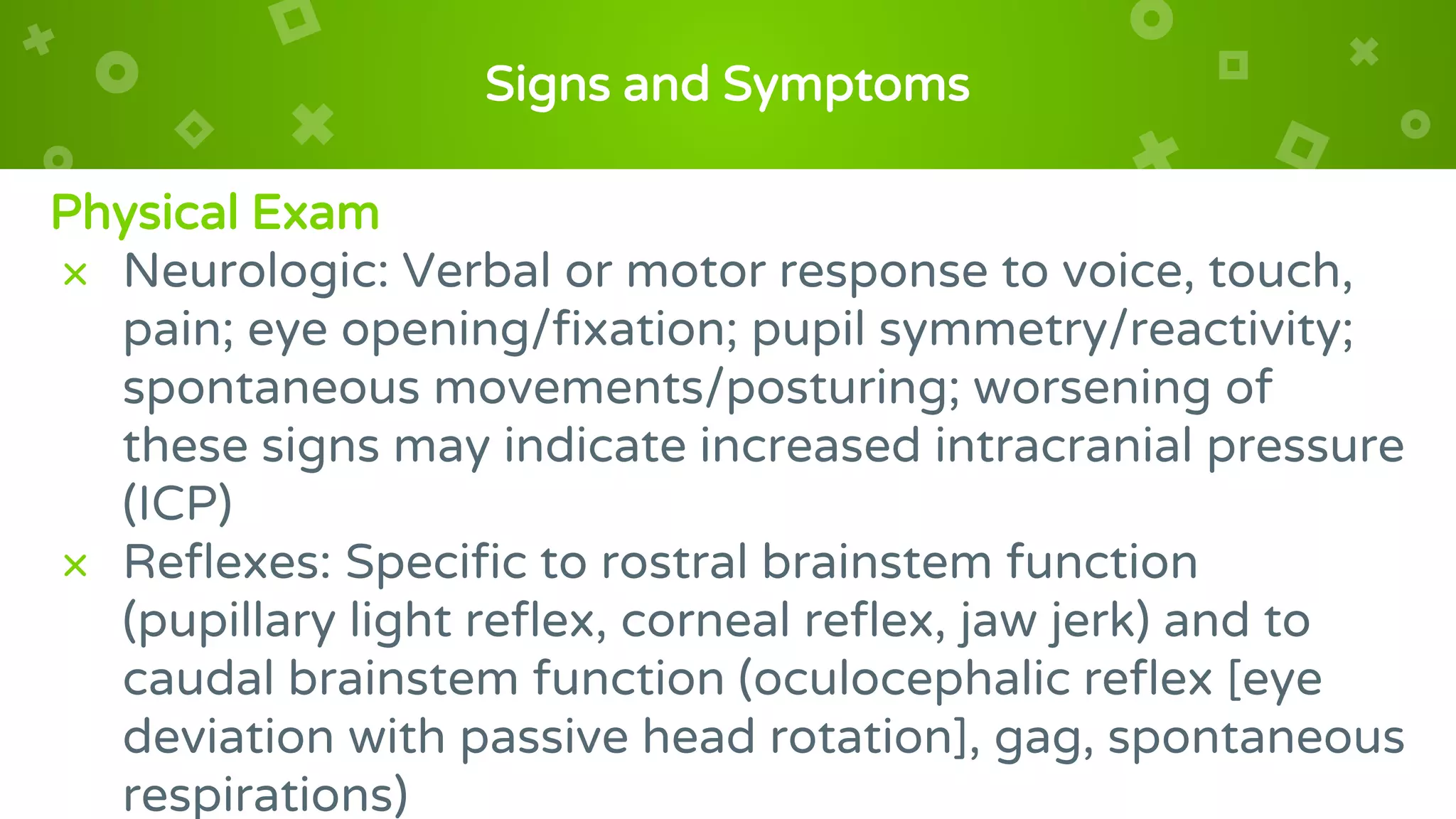 Coma in pediatric | PPTX