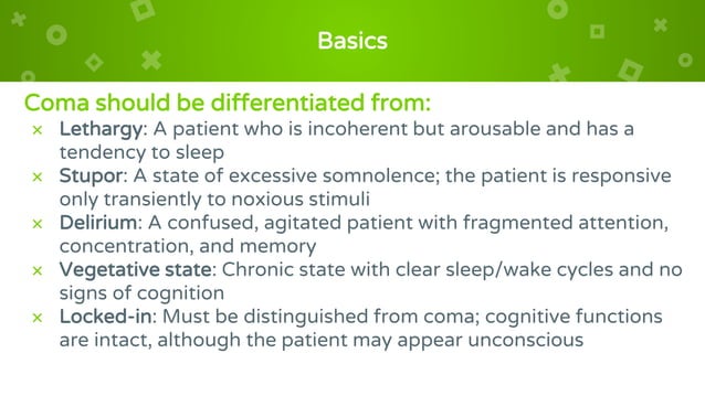 Coma in pediatric | PPTX