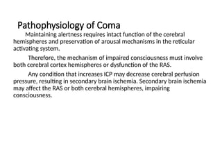 Coma in Pediatrics - Copy.pptx presentation | PPTX