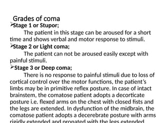 Coma in Pediatrics - Copy.pptx presentation | PPTX