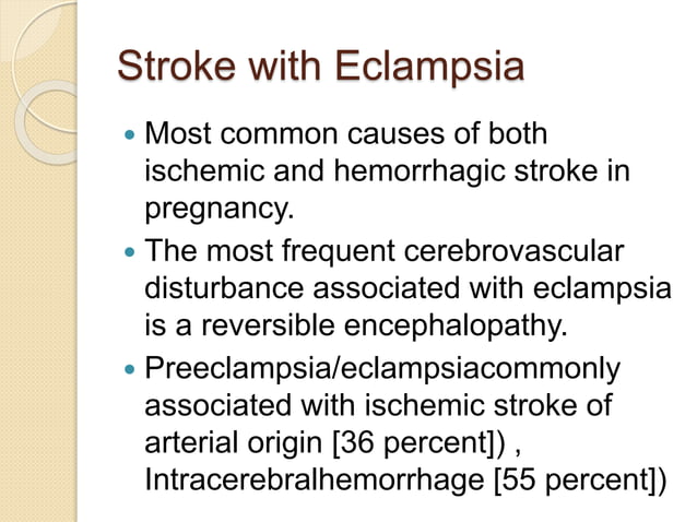 Coma in pregnancy | PPT