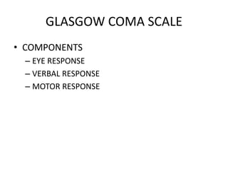 Coma introduction | PPTX