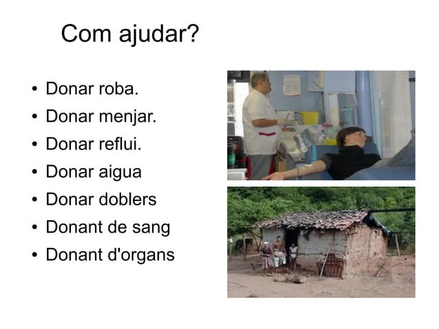 Com ajudar als pobres | ODP