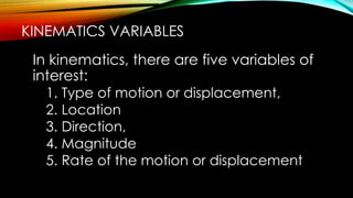 COMA_Kinematicsssssssssssssssssssssss.pptx