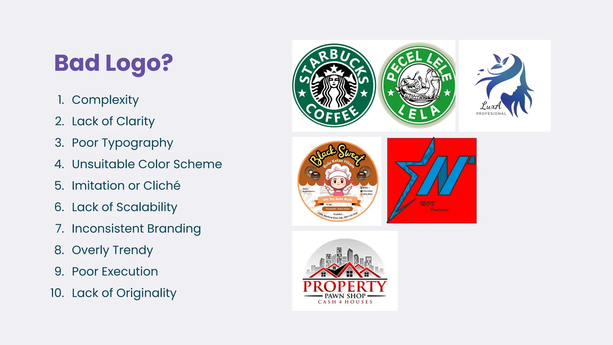 CoMA About Good & Bad Logo & Brand Guidelines | PPT