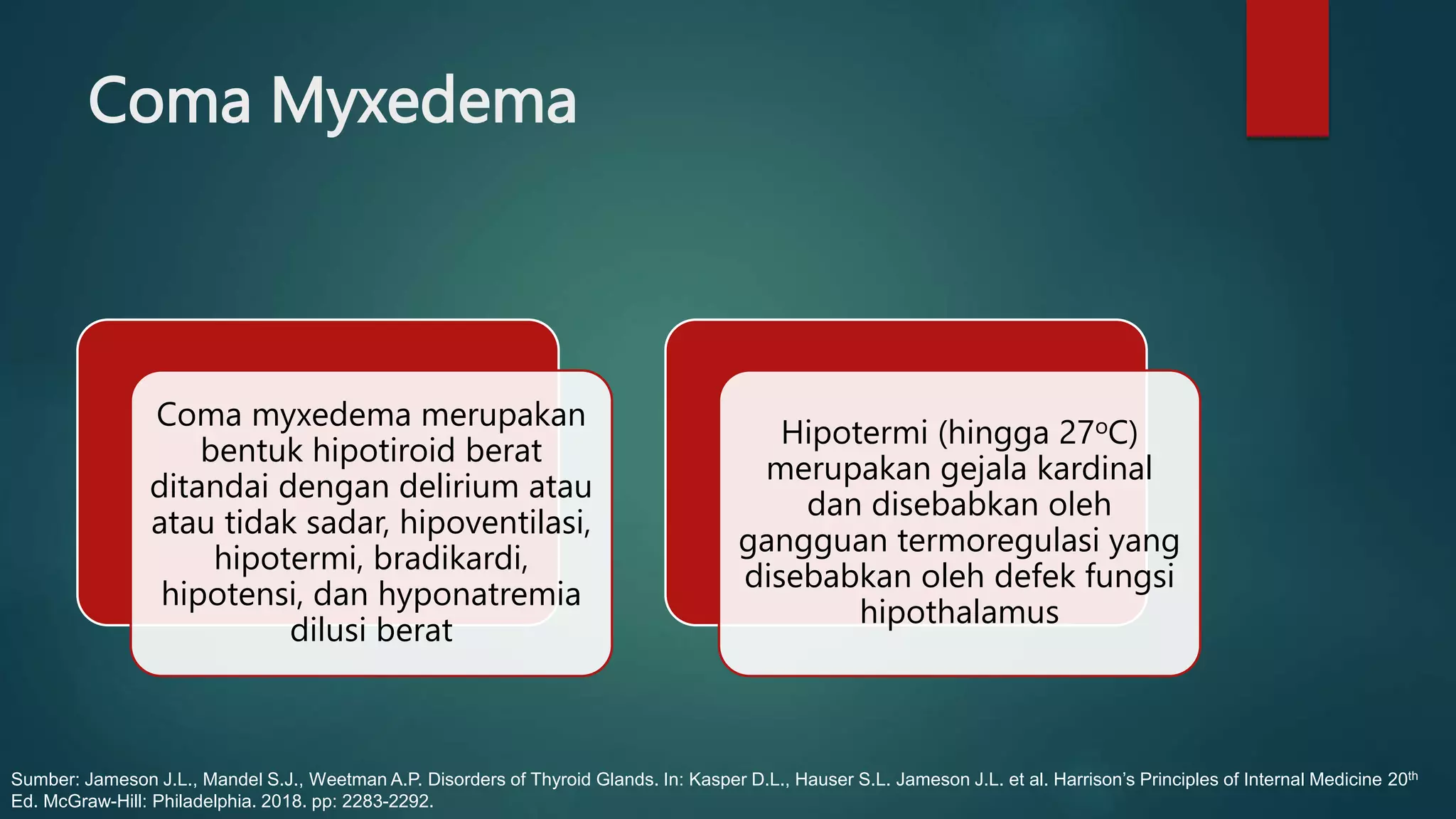 Coma Myxedema FUAD.pptx