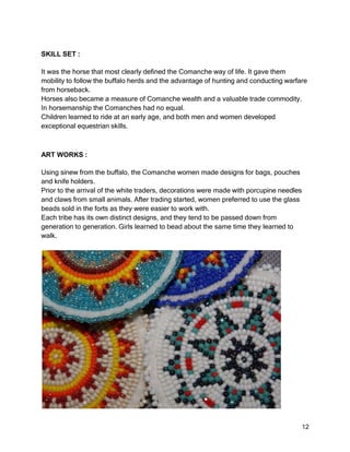 History of Comanche Indians | PPTX