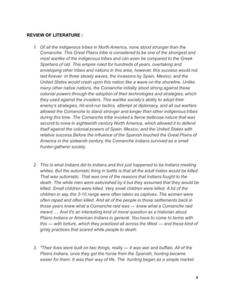 History of Comanche Indians | PPTX