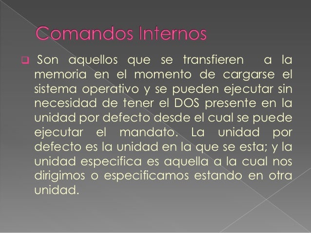 Comandos Internos Y Externos De Windows 10 - fontdna