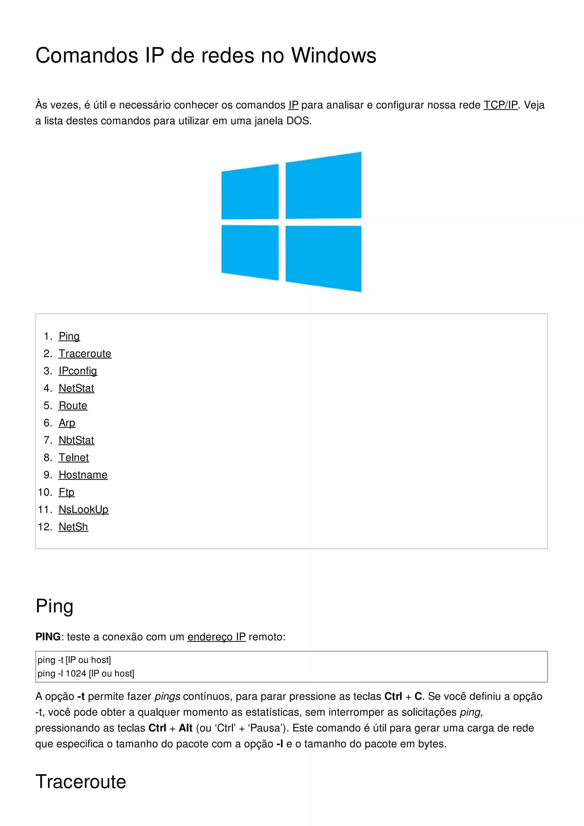 Comandos ip-de-redes-no-windows-1319-ory76a | PDF