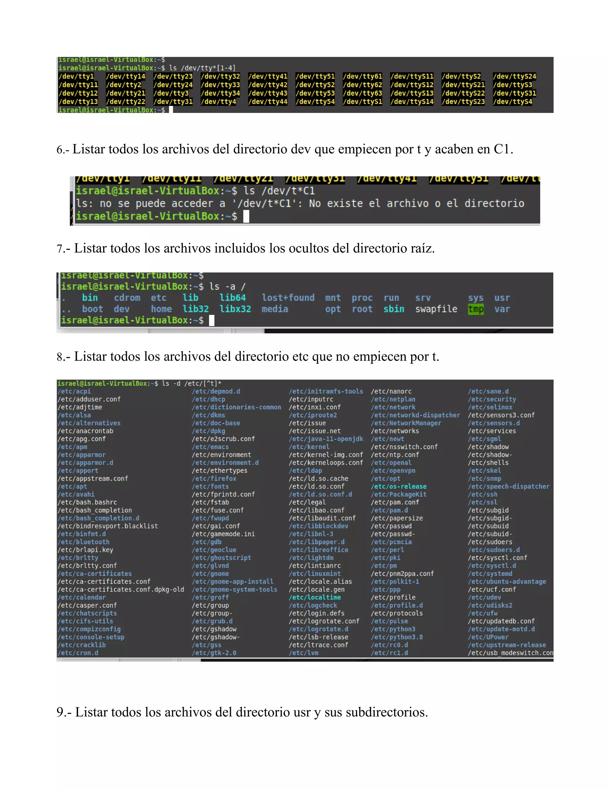 Comandos basicos linux mint | PDF