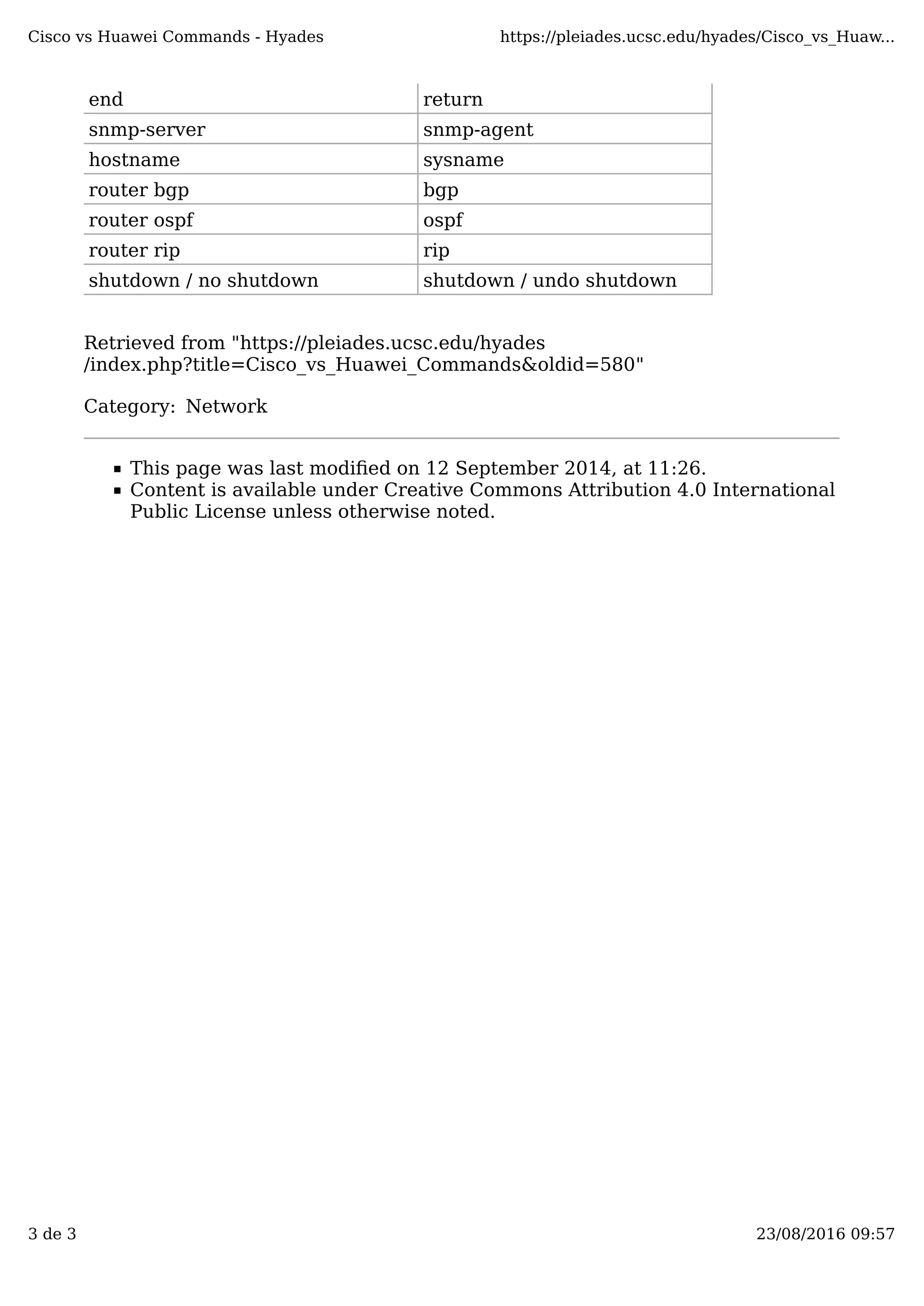 Comandos cisco x huawei | PDF | Operating Systems | Computer Software ...