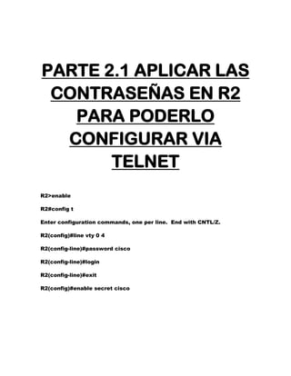 Comandos del proyeto | PDF