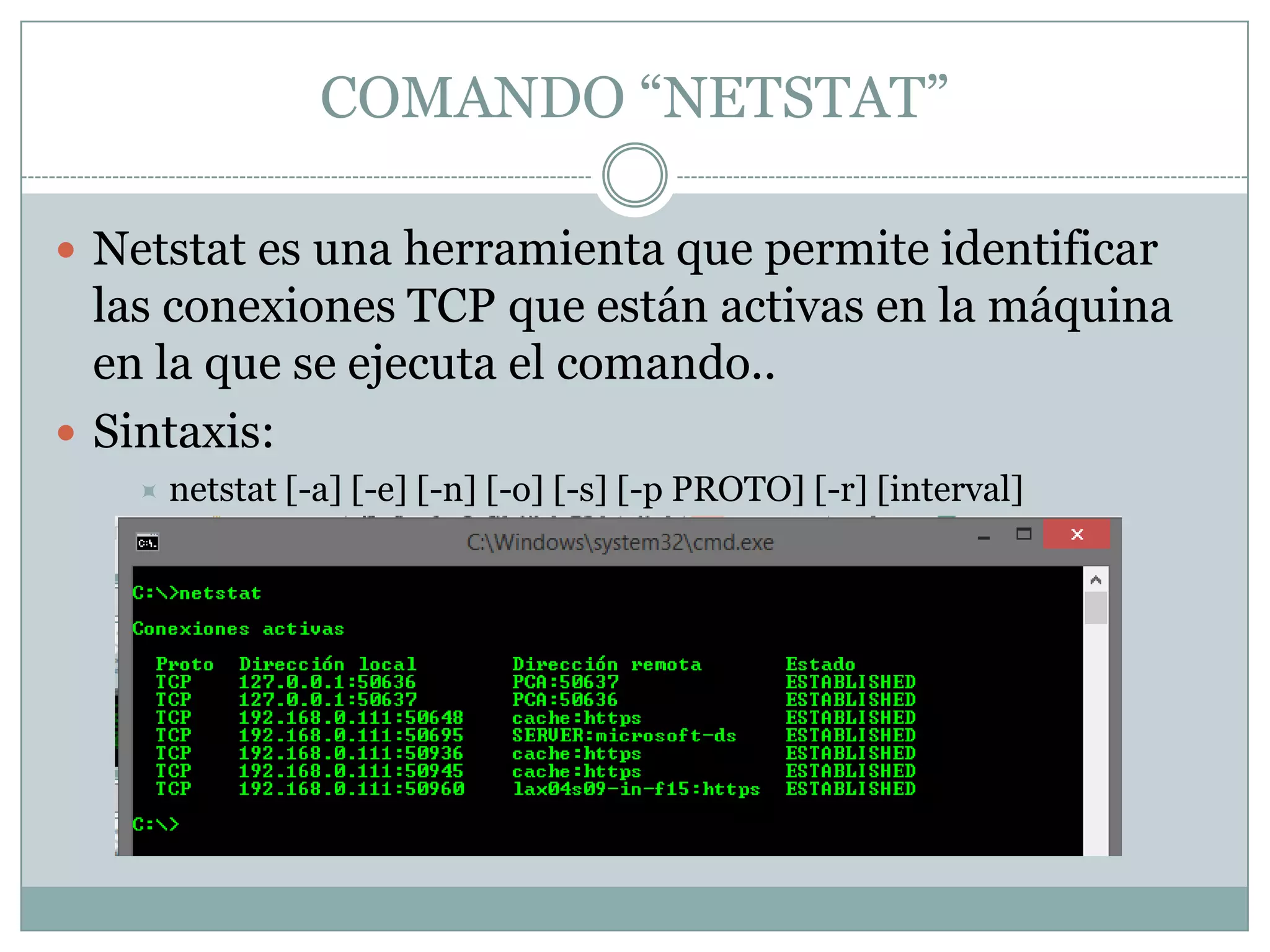 Comandos del símbolo del sistema | PPTX | Operating Systems | Computer ...
