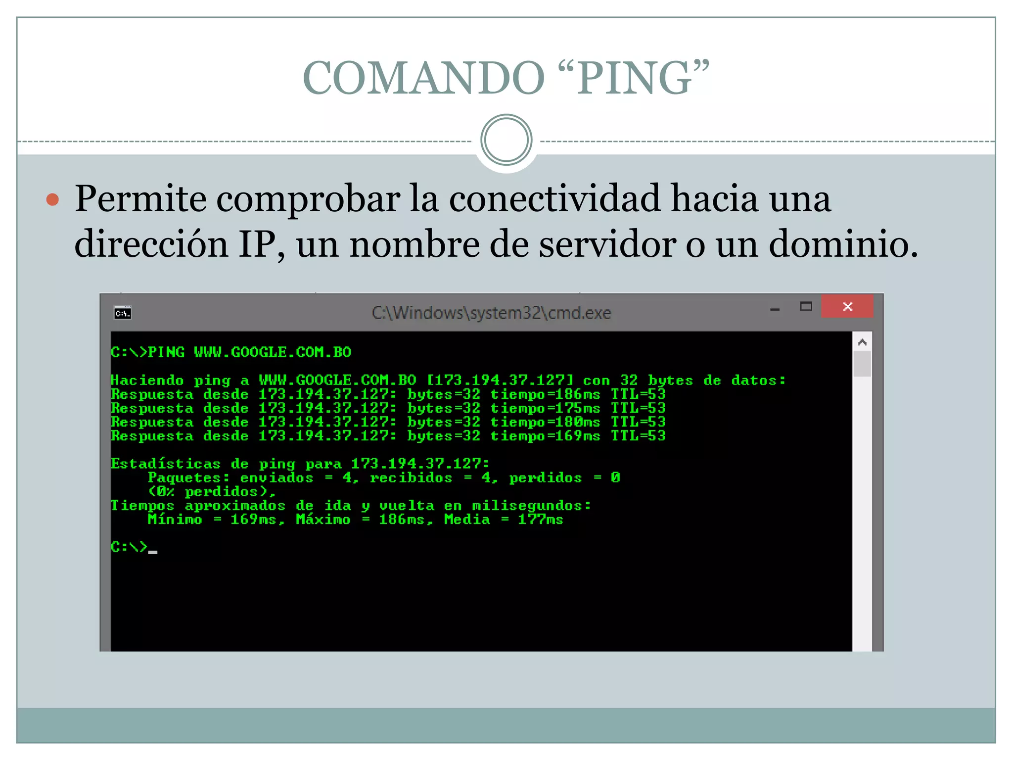 Comandos del símbolo del sistema | PPTX | Operating Systems | Computer ...
