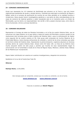 Comandos estelares | PDF