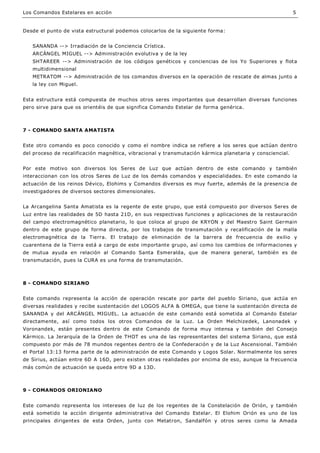 Comandos estelares | PDF