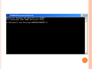 Comandos Internos y Externos | PPTX