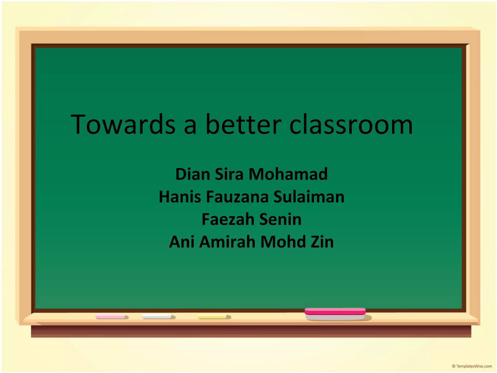 ideal classroom | PPT | Secondary Education | Education