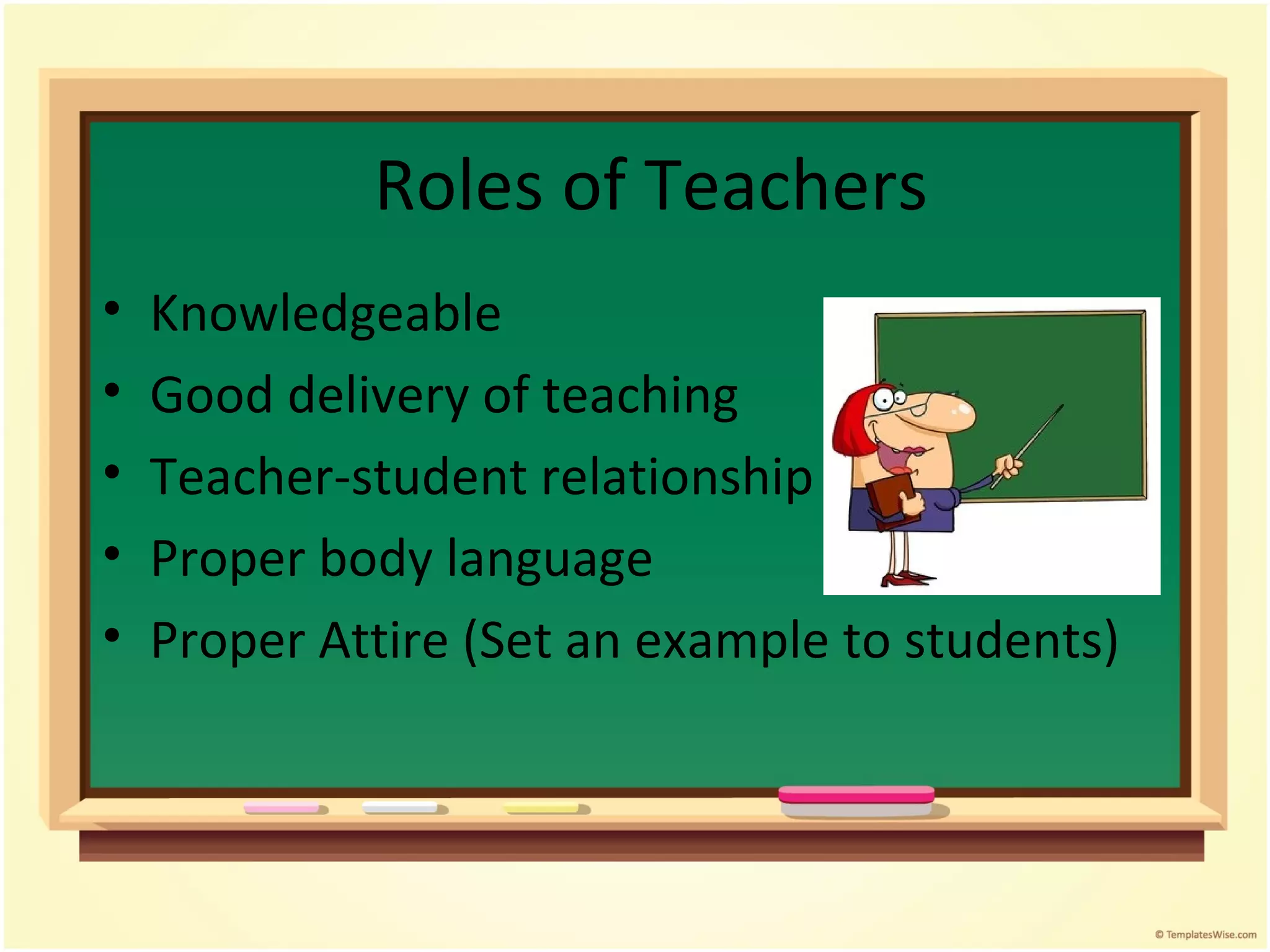 ideal classroom | PPT | Secondary Education | Education
