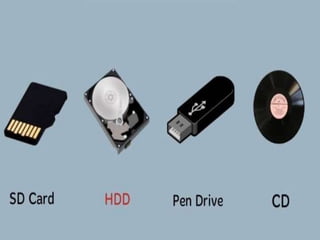 Storage type in computer | PPT