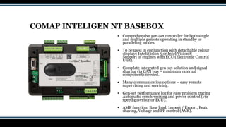 ComAp Protection Relays and Generator Controllers | Protection Relay | PPT