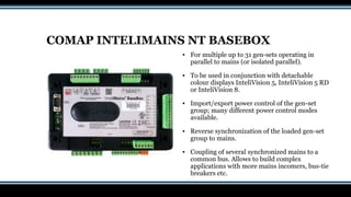 ComAp Protection Relays and Generator Controllers | Protection Relay | PPT