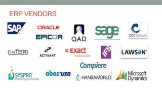 Comparing ERP packages | PPTX