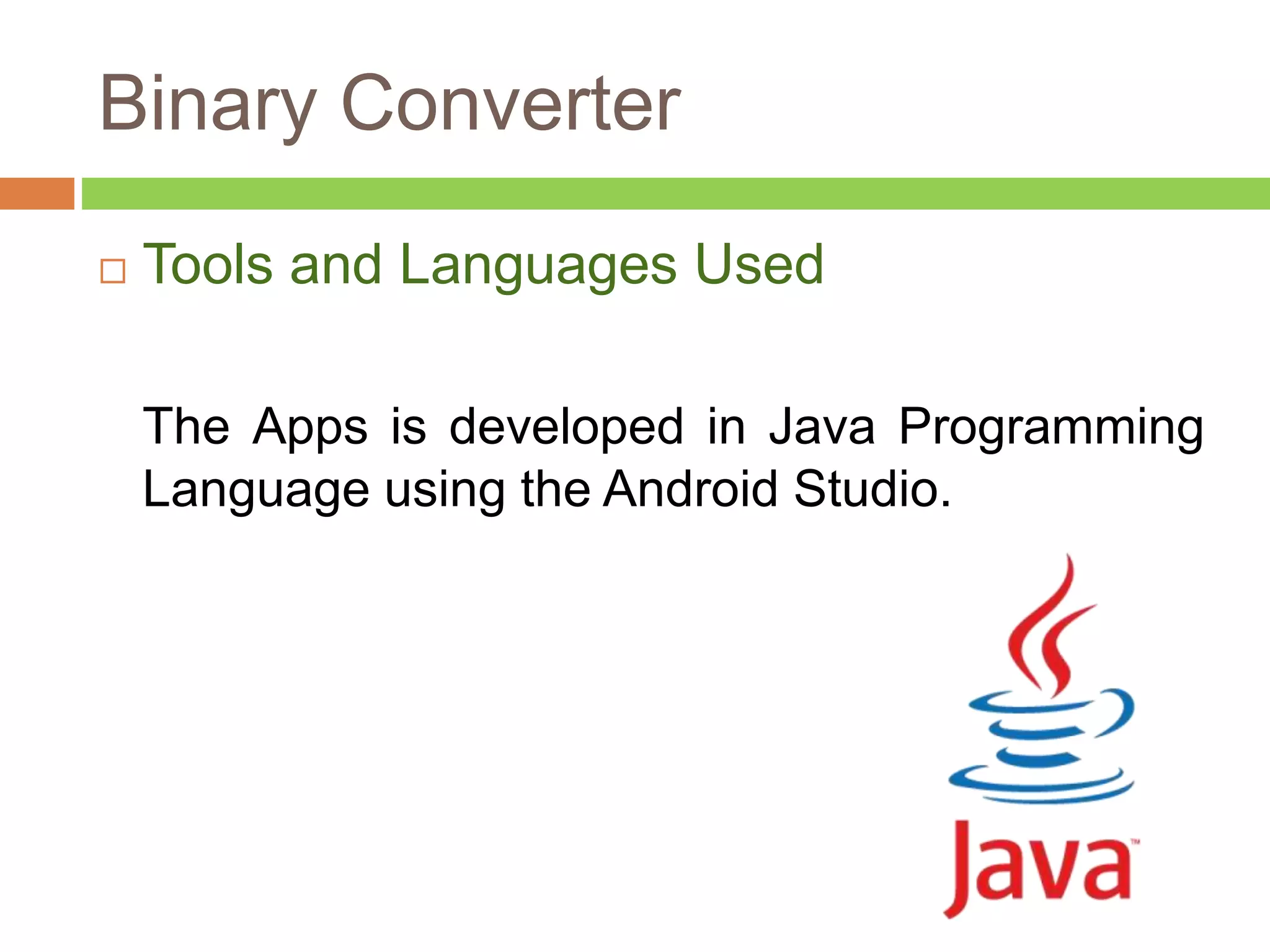 Binary Convater | PPTX