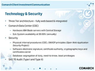 Comarch Client Reporting & Communication | PPT