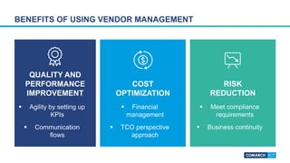 IT outsourcing - Best practices in vendor management | PPT