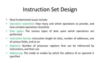 Computer Architecture Lecture slide 2. course se 222 | PPT
