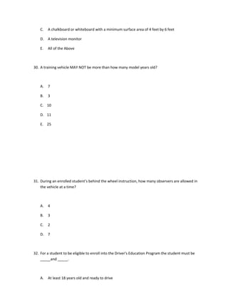Comar practice exam v.3 | DOC