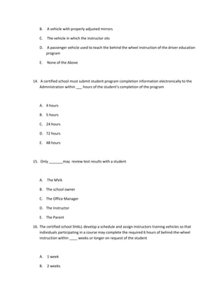 Comar practice exam v.3 | DOC