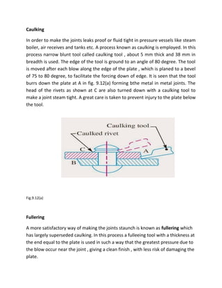Caulking & Fullering | DOC
