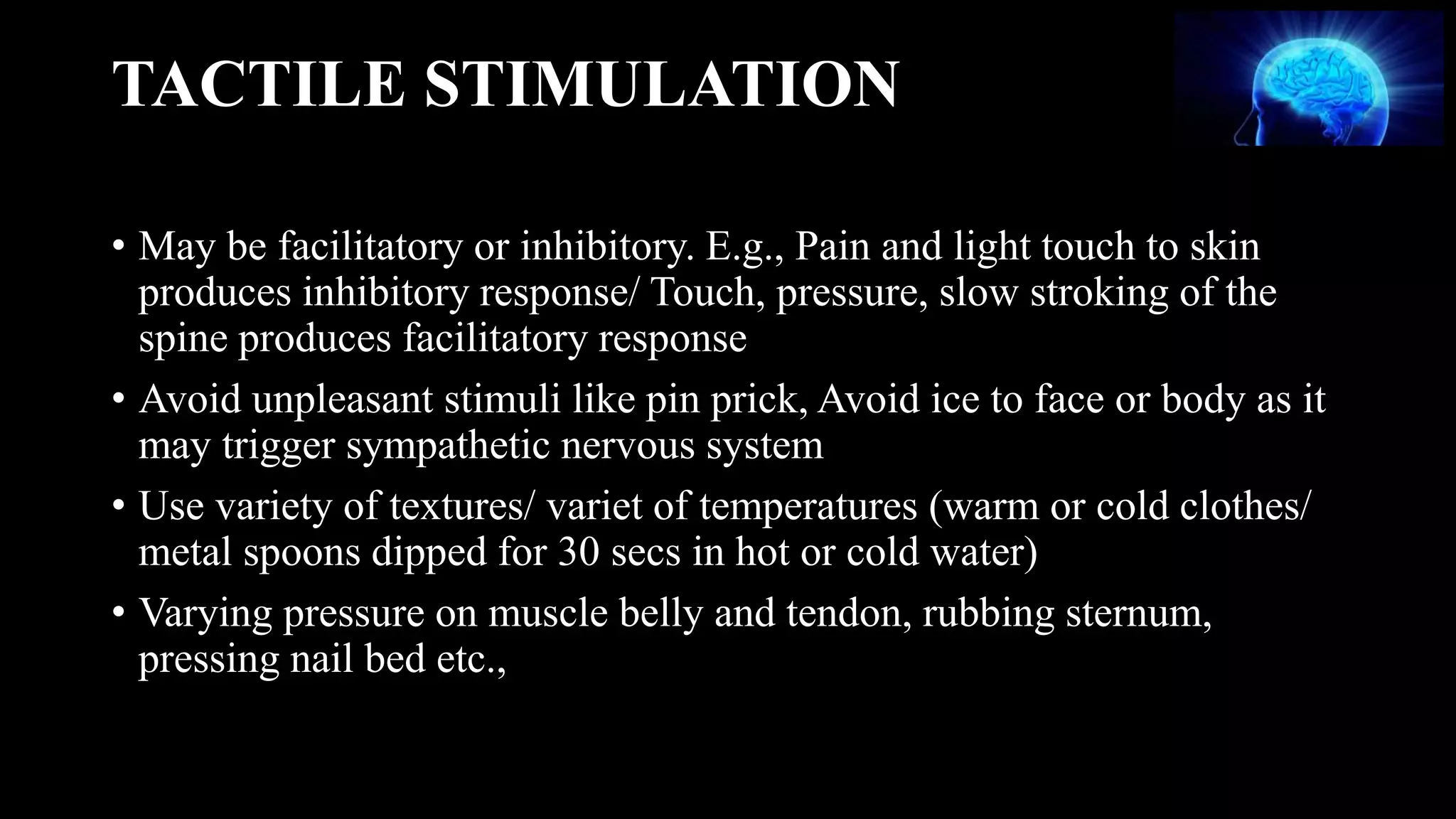Coma Stimulation Techniques | PPTX