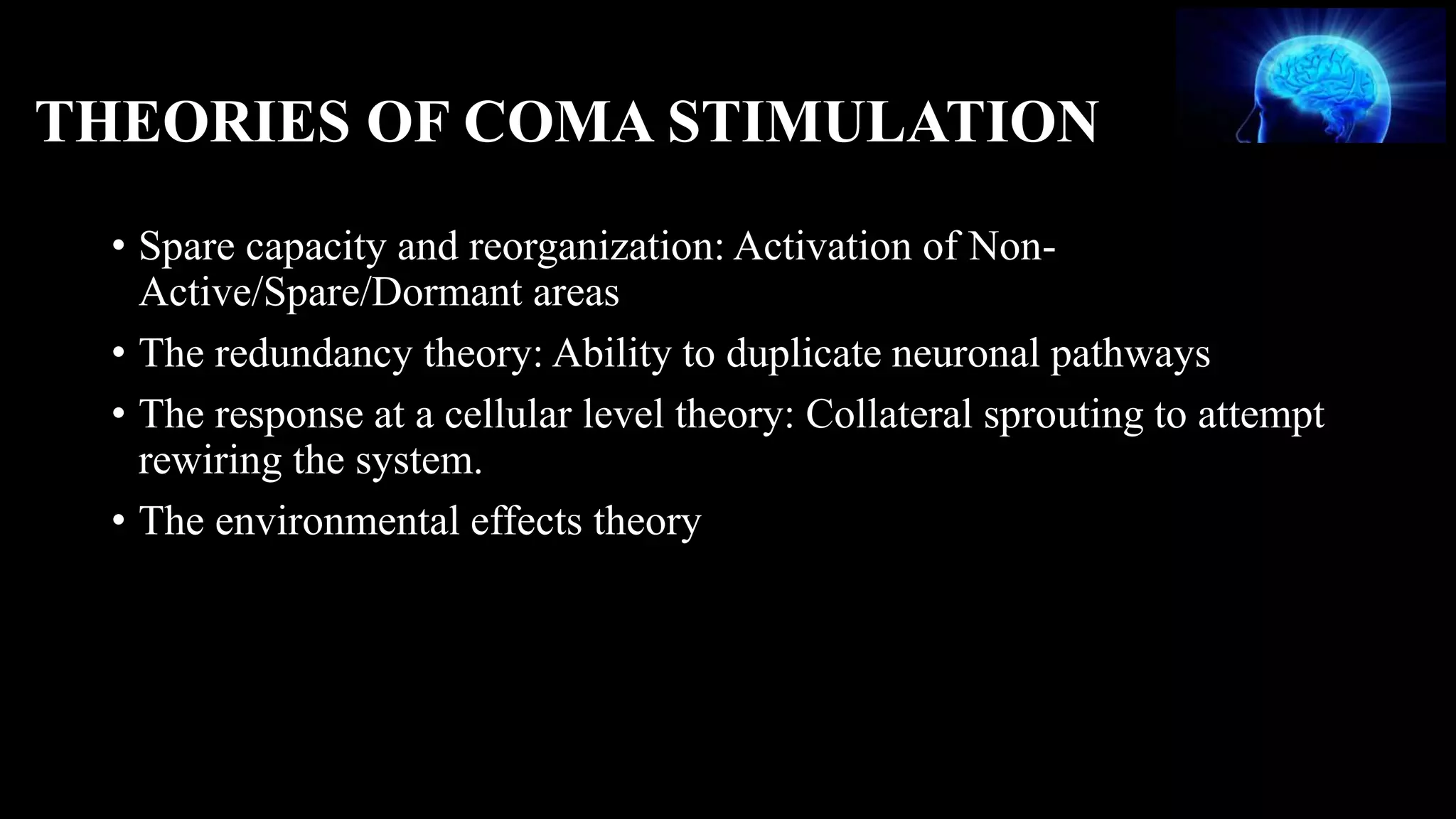 Coma Stimulation Techniques | PPTX