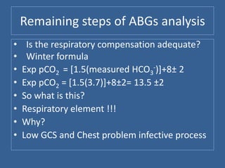 Comatose patient case discussion | PPSX