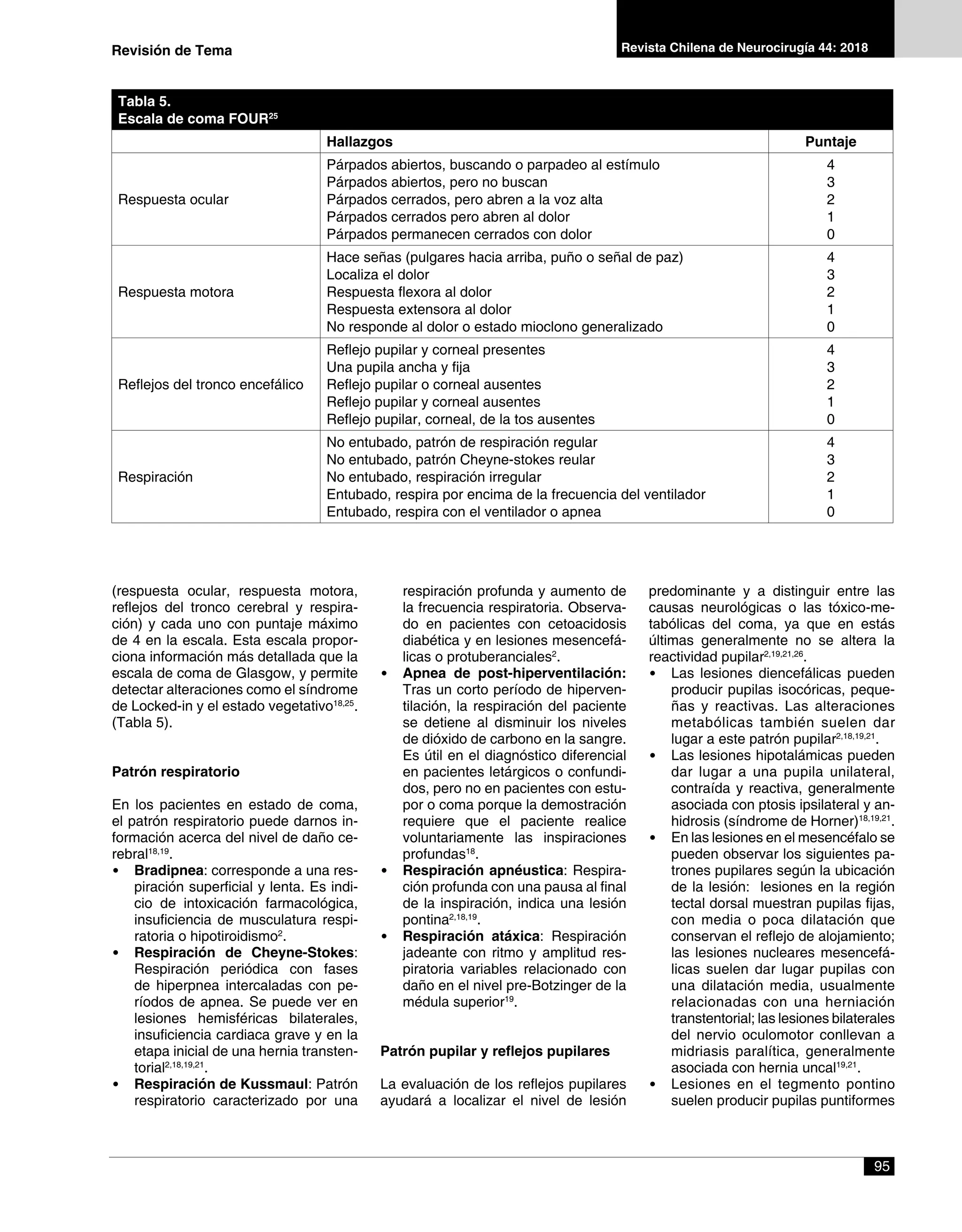 Coma y alteraciones del estado de conciencia padilla-zambrano_p89_v44n1 ...