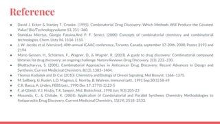 Combanitorial approach for drug discovery | PDF