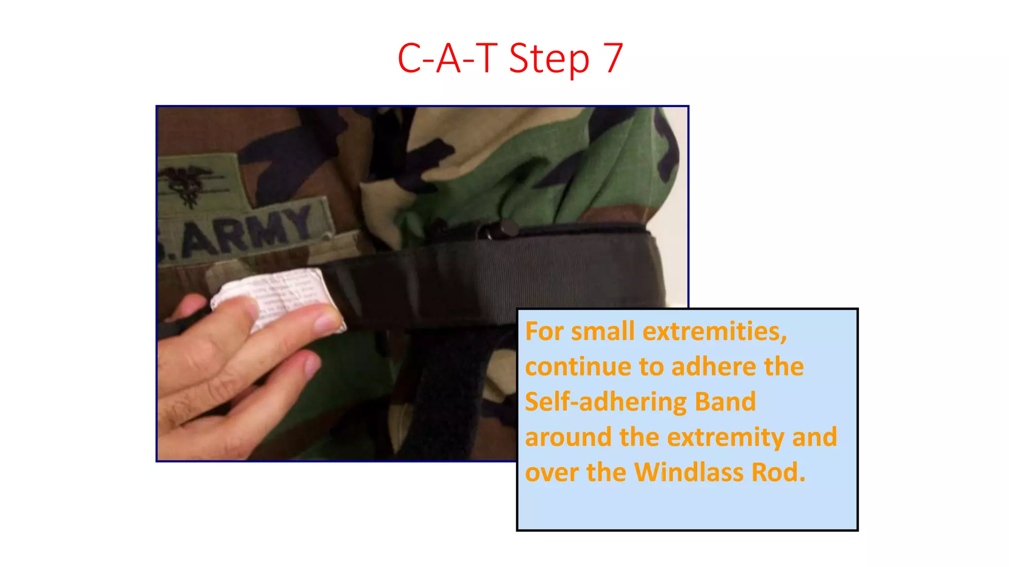 Combat application tourniquet | PPTX