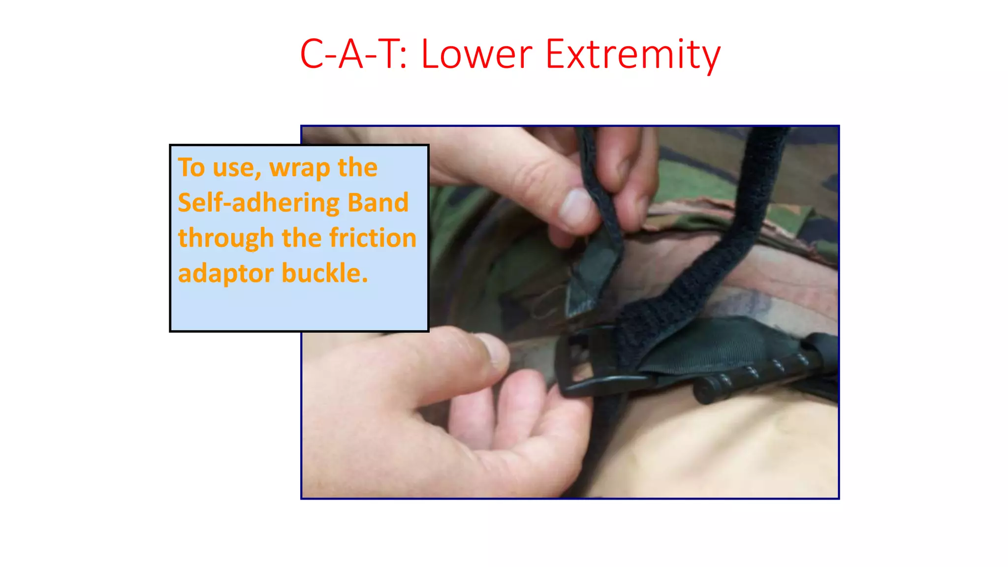 Combat application tourniquet | PPTX