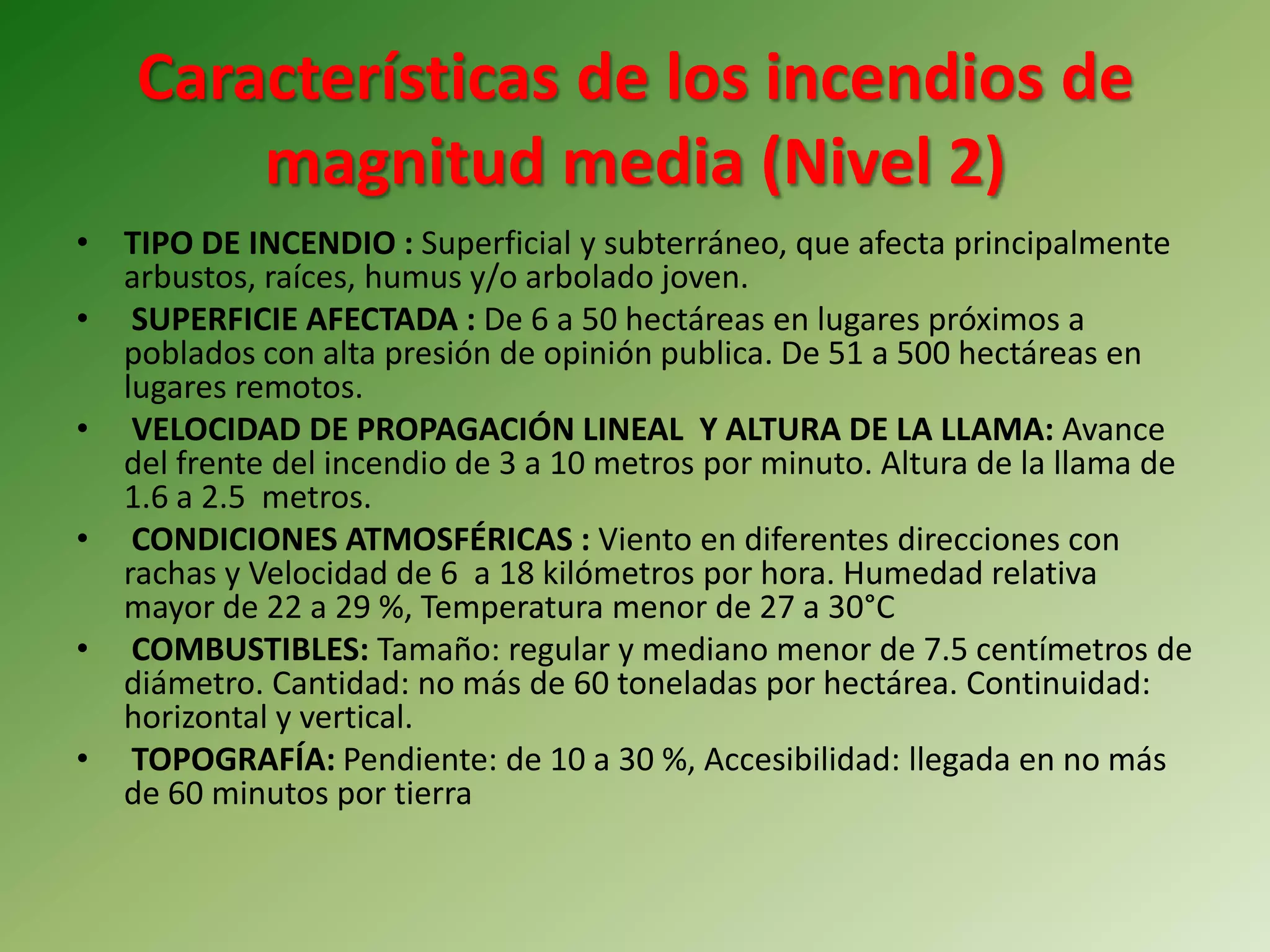 Combate De Incendios Forestales Ppt
