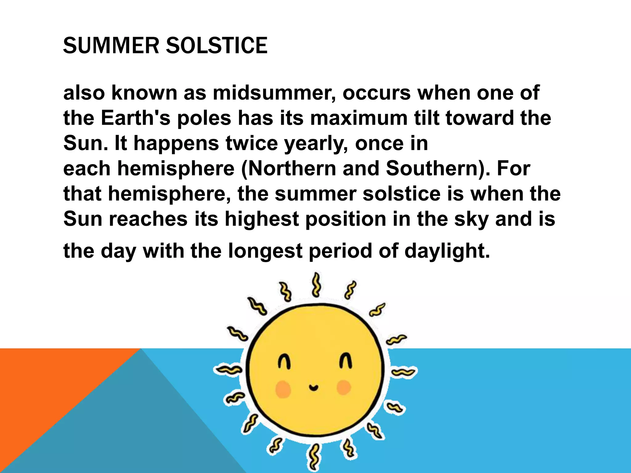 SUMMER SOLSTICE JANUARY 18 | PPTX