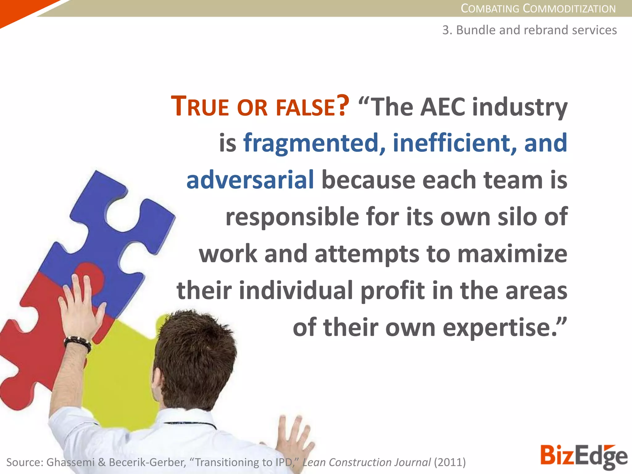 Combating Commoditization | PPT