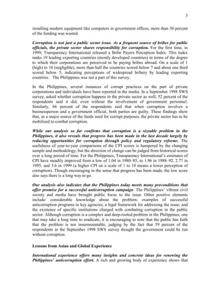 Combating corruption | PDF